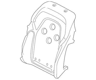 Genuine BMW Seat Back Pad 52107443457 | eBay