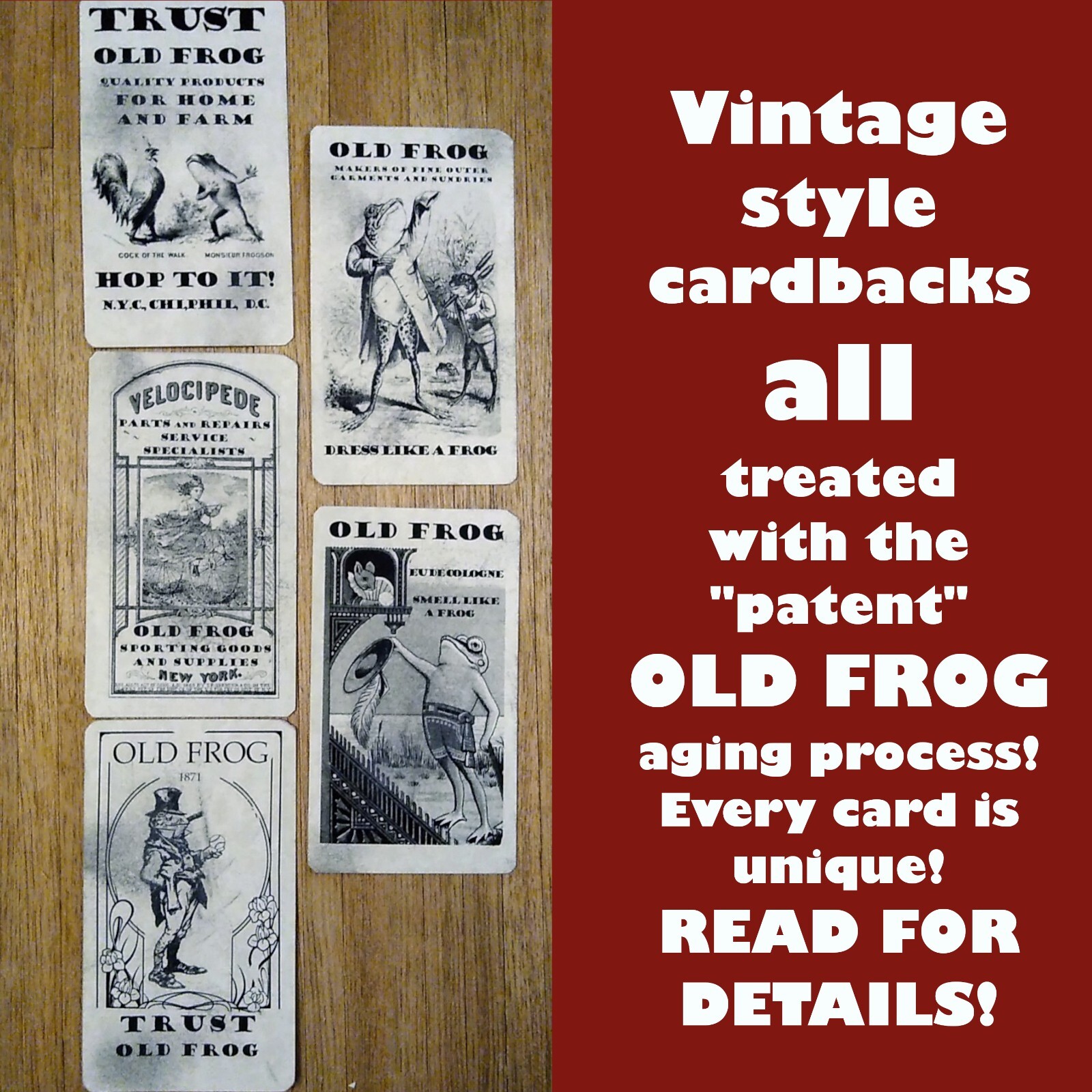 Old Frog 1871 Fort Wayne Kekiongas 9 card set National Association ...