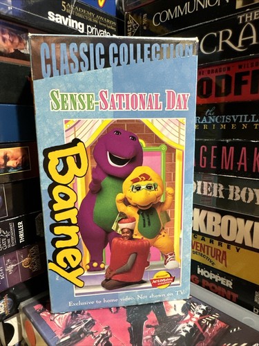Barney - Barneys Sense-Sational Day VHS 2000 Tape Classic Collection ...