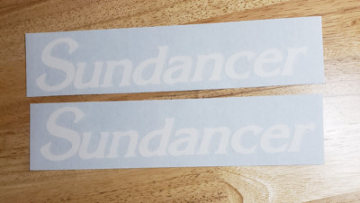 SUNDANCER Sea Ray Boat Decal Graphic Sticker 22.5 WHITE BEST USA | eBay