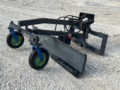 87" Grader Blade Attachment Fits Skid Steer Quick Attach Requires 12 ...