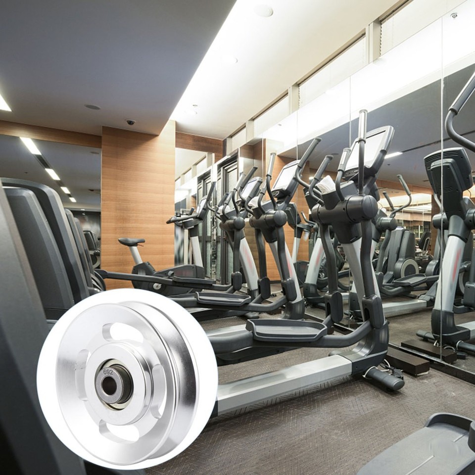 Pulley Wheel for Gym Equipment Bearing Pulleys Aluminum Alloy | eBay UK