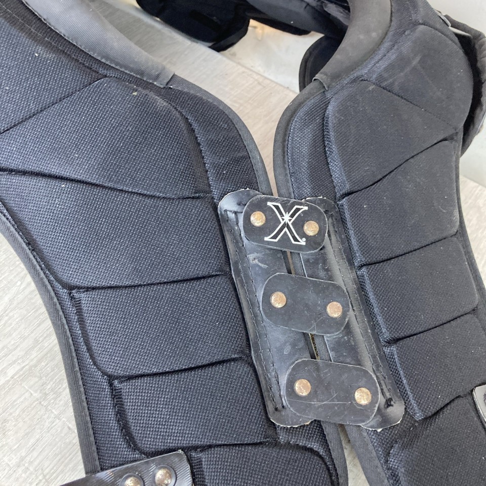 Xenith Xflexion APEX Shoulder Pads Adult Men's X-Large Black | eBay