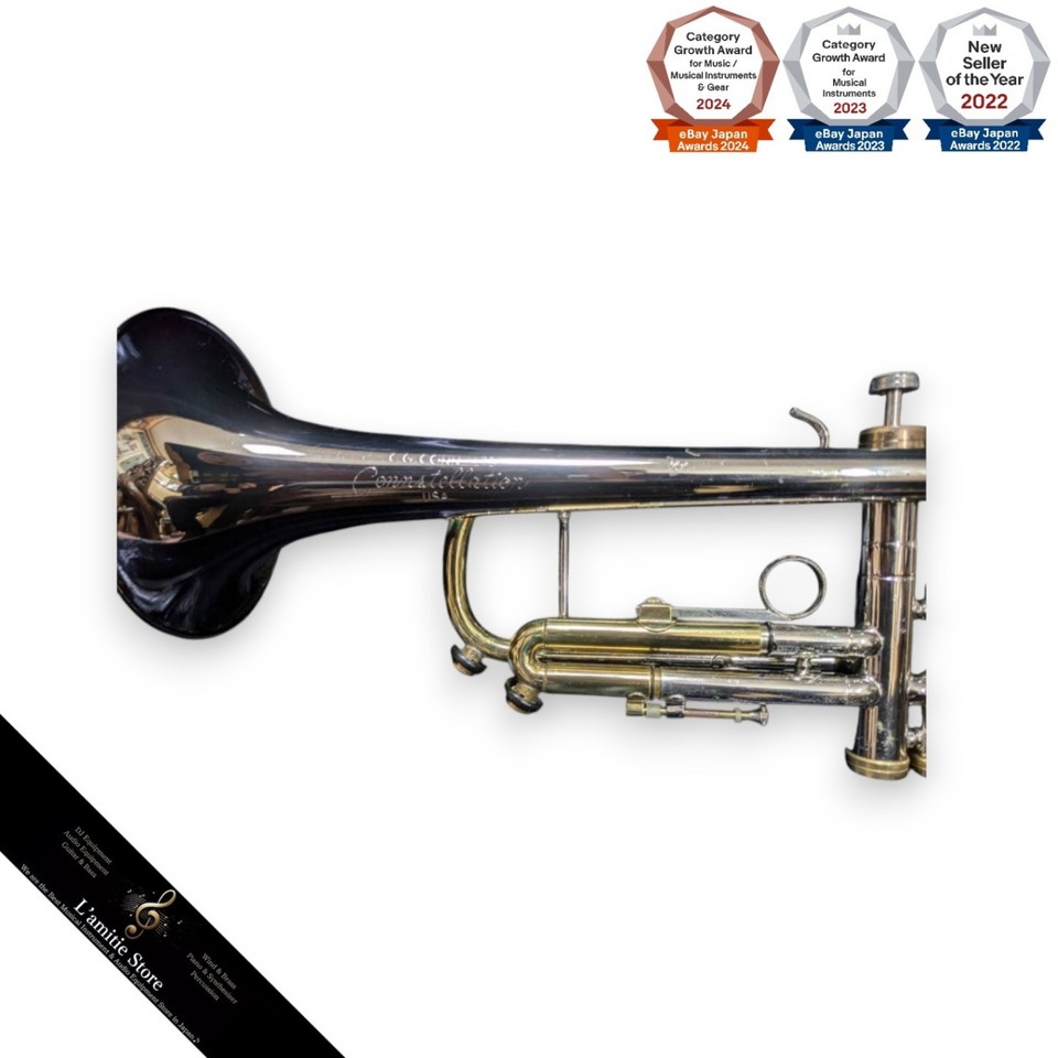 Conn Constellation Trumpet with Case Vintage Improved Water Key | eBay