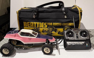 Tamiya Hornet Vintage RC Car / Buggy Acoms Techniplus Transmitter ...