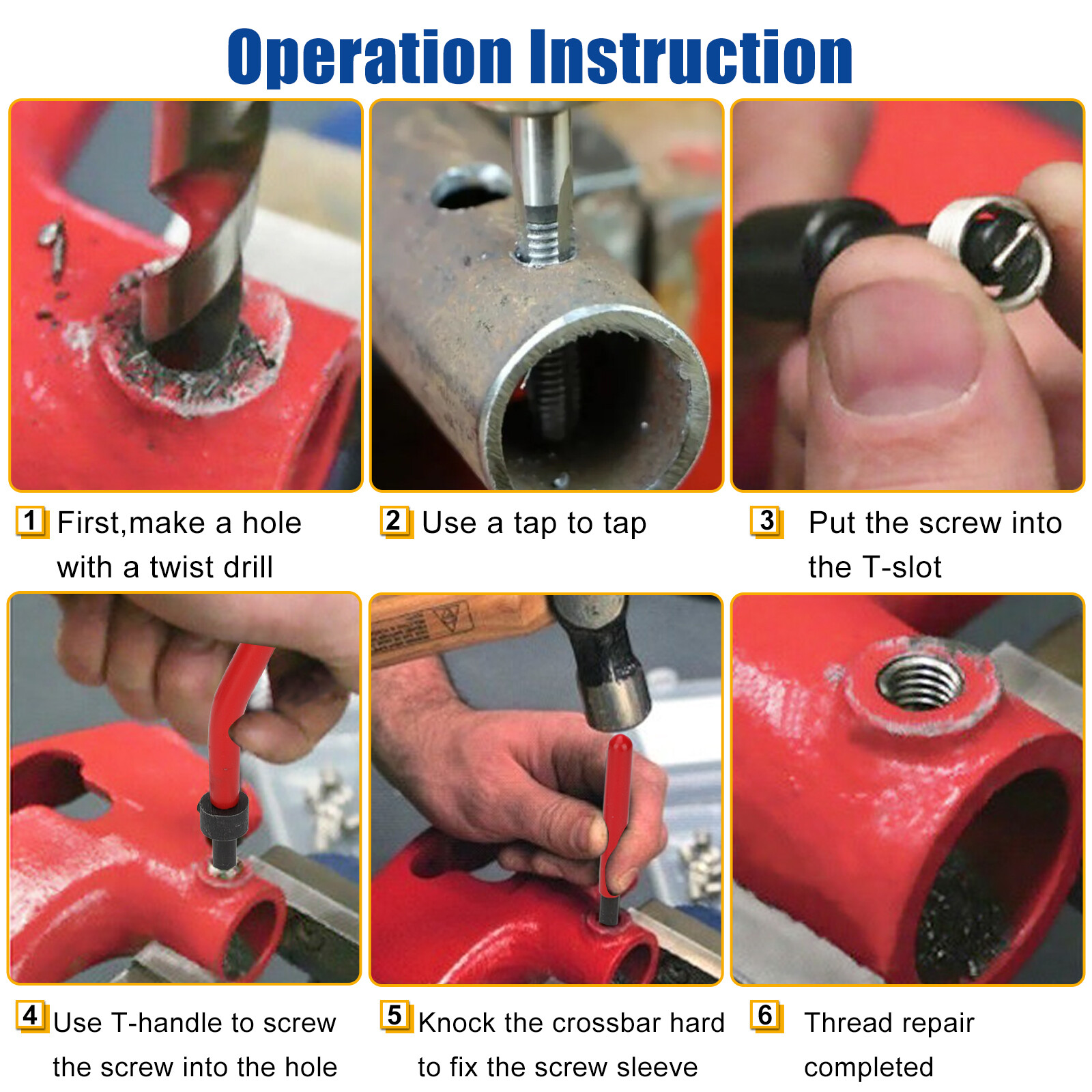 30x Metric Thread Repair Insert Kit HSS Drill Helicoil Car Pro Coil ...