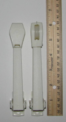 Qty (2) Cord TENSION PULLEYS Traverse Drapery Rod, Vertical Blind ...