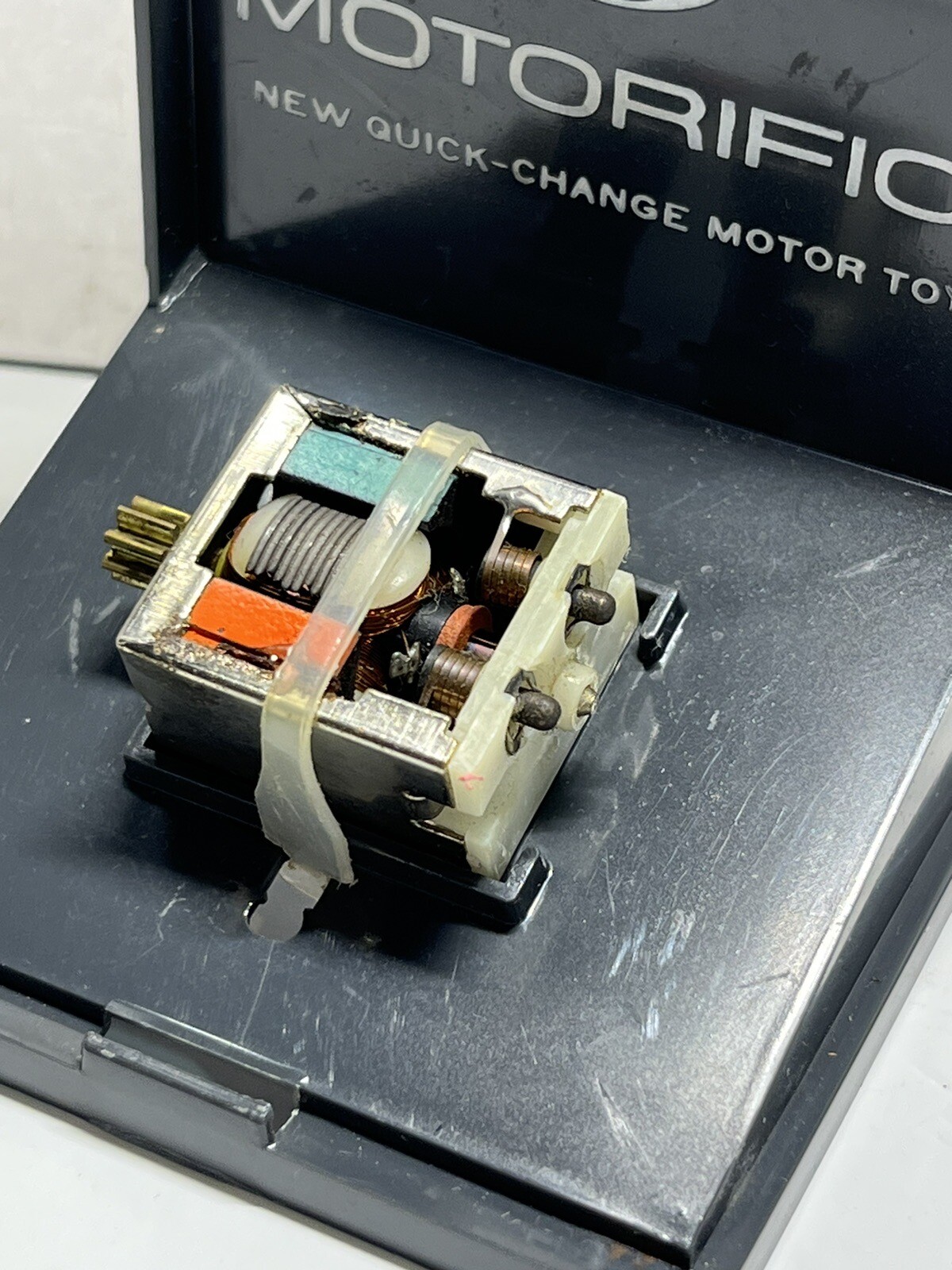 NEW IN CASE 1960's IDEAL QUICK CHANGE MOTORIFIC MOTOR ~WORKS ~OLD STORE ...