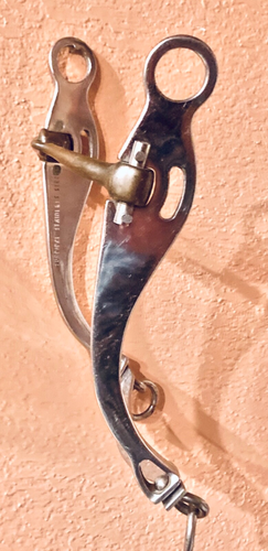 Sliester SIgned Surgical Stainless Steel Shank Sweet Iron Snaffle Bit 5 ...