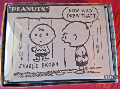 Hallmark "Peanuts" - 10 Blank Notes with Cards Charles Schultz Museum ...