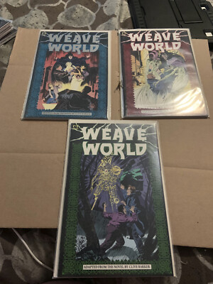 Clive Barker's Weave World- Epic Comics- #1-3 | eBay