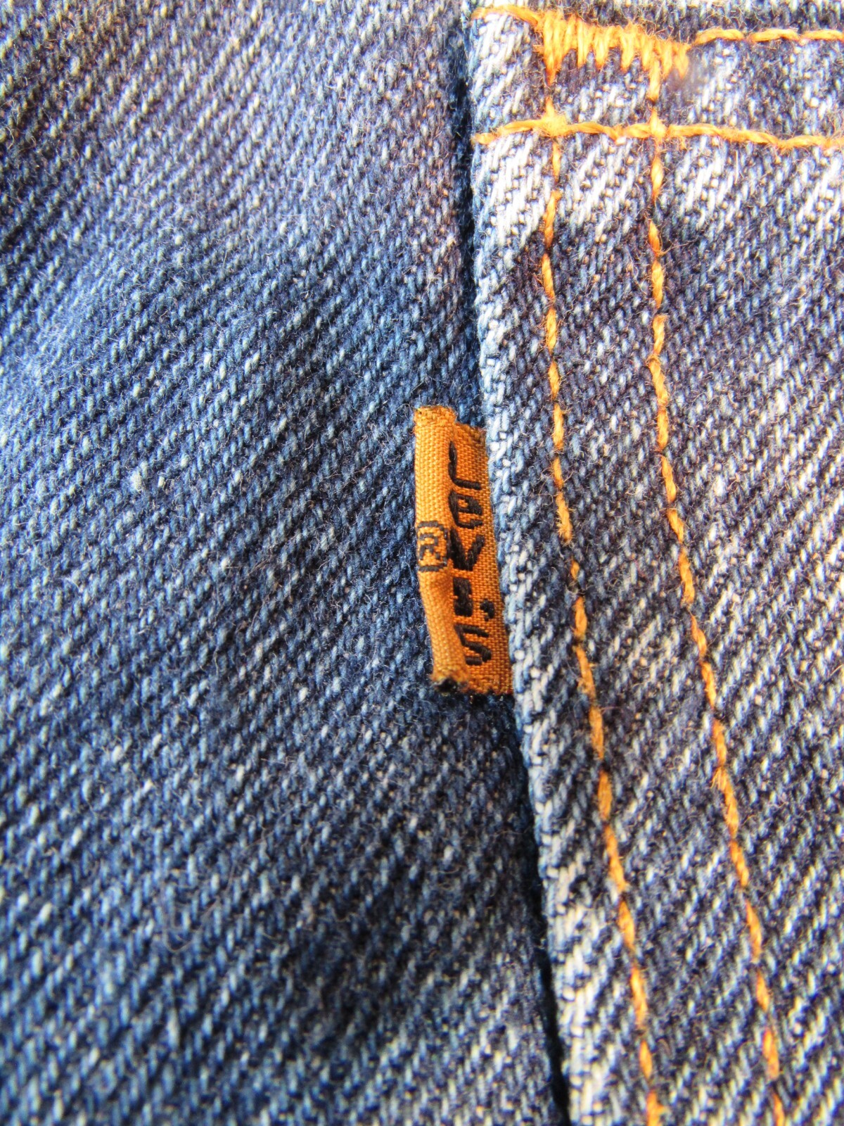 VTG Levi's 550 Orange Tab Relaxed Fit Blue Jeans Men's 36x34 Made in ...