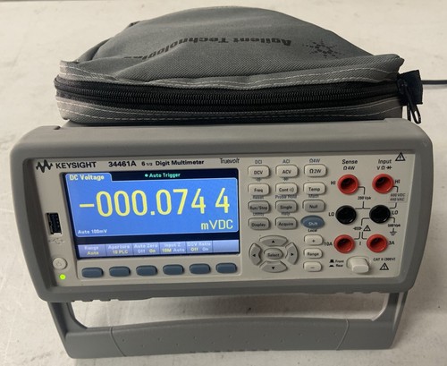 Keysight 34461A 6-1/2 Digital Multimeter Truevolt w/ Accessory Kit | eBay