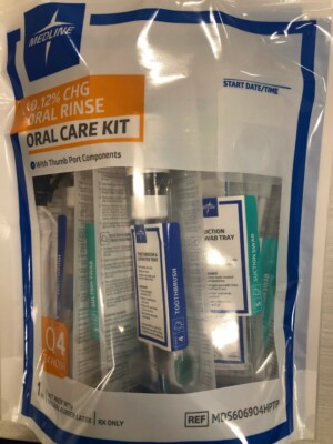 *1-Pack* Medline Chg 0.12% 24-Hour Oral Care Kit MDS606904HPTP | eBay