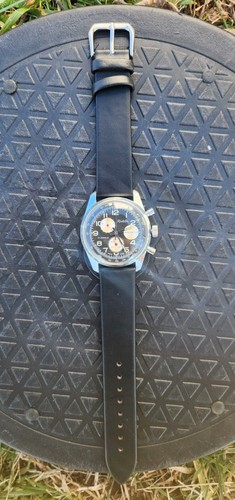 Vtg Rivalle Sport Chronograph Men's 36mm Watch 17J EB 8420-74 ...