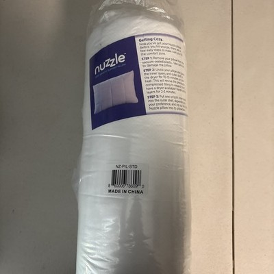 Nuzzle Zero Gravity Support Pillow Model NZ-PIL-STD - New In Plastic | eBay