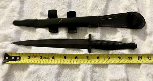 Vintage William Rodgers Fairbairn Sykes Fighting Knife Dagger Sheffield ...