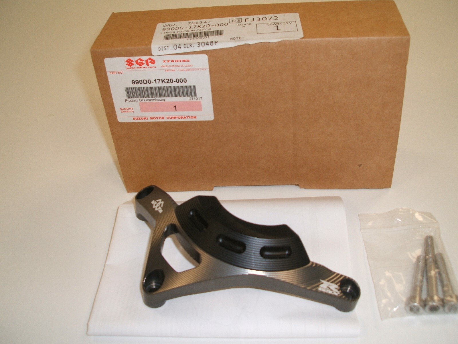 Genuine Official Suzuki GSXR Gsxr1000 Alternator Cover Protector 990d0 ...