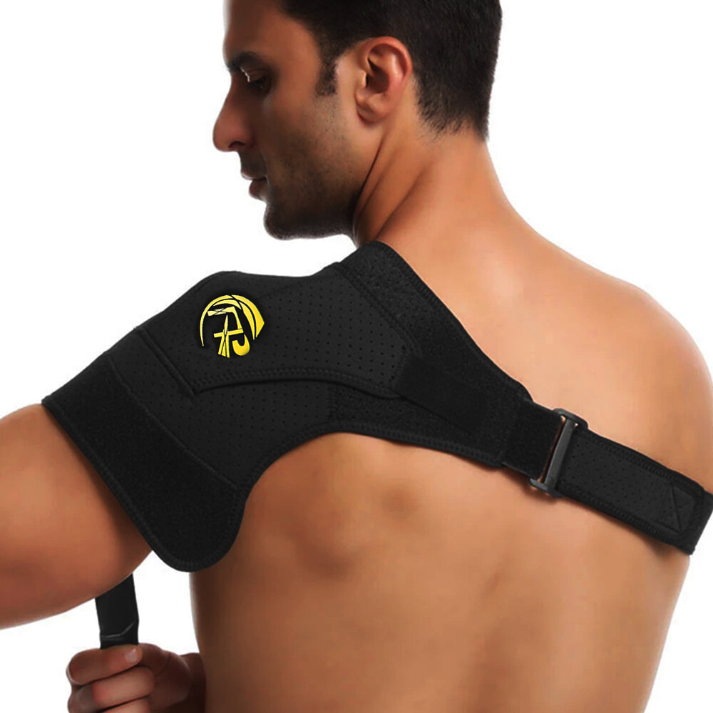 Shoulder Brace Torn Rotator Cuff Dislocated Support Compression Joint ...