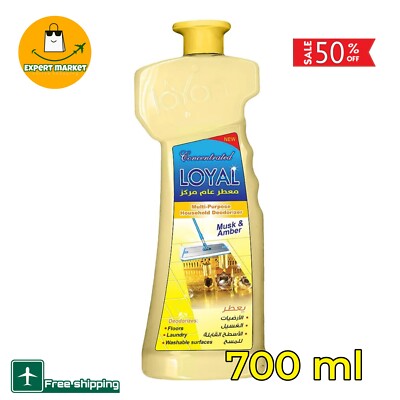 Loyal Multi-Purpose Household Cleaner with Musk & Amber Scent - 700 ml ...