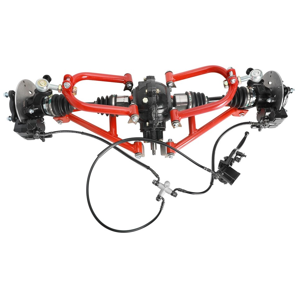 4WD Rear Drive Shaft CV Axle Shock Swing Arm Assembly ATV UTV Quad ...