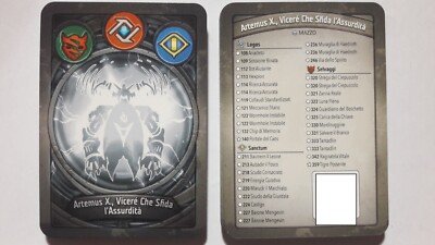 Keyforge AOA Deck Logos Sanctum Untamed Ita 2x Duskwitch + 2x Haedroth ...