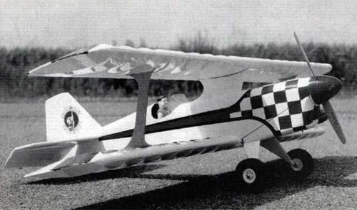 Cavalier Mk4 C/L Biplane 36" Wingspan RC Model Airplane Printed Plans ...