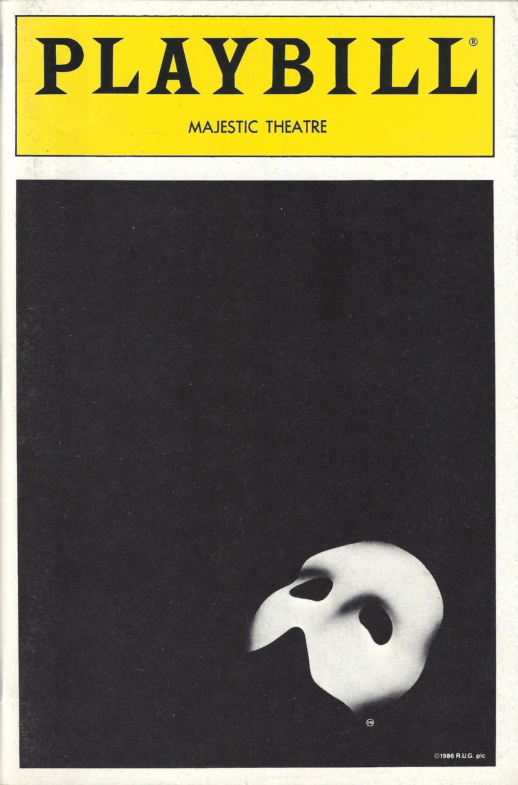 Timothy Nolen "PHANTOM OF THE OPERA" Patti Cohenour / Judy Kaye 1988 ...