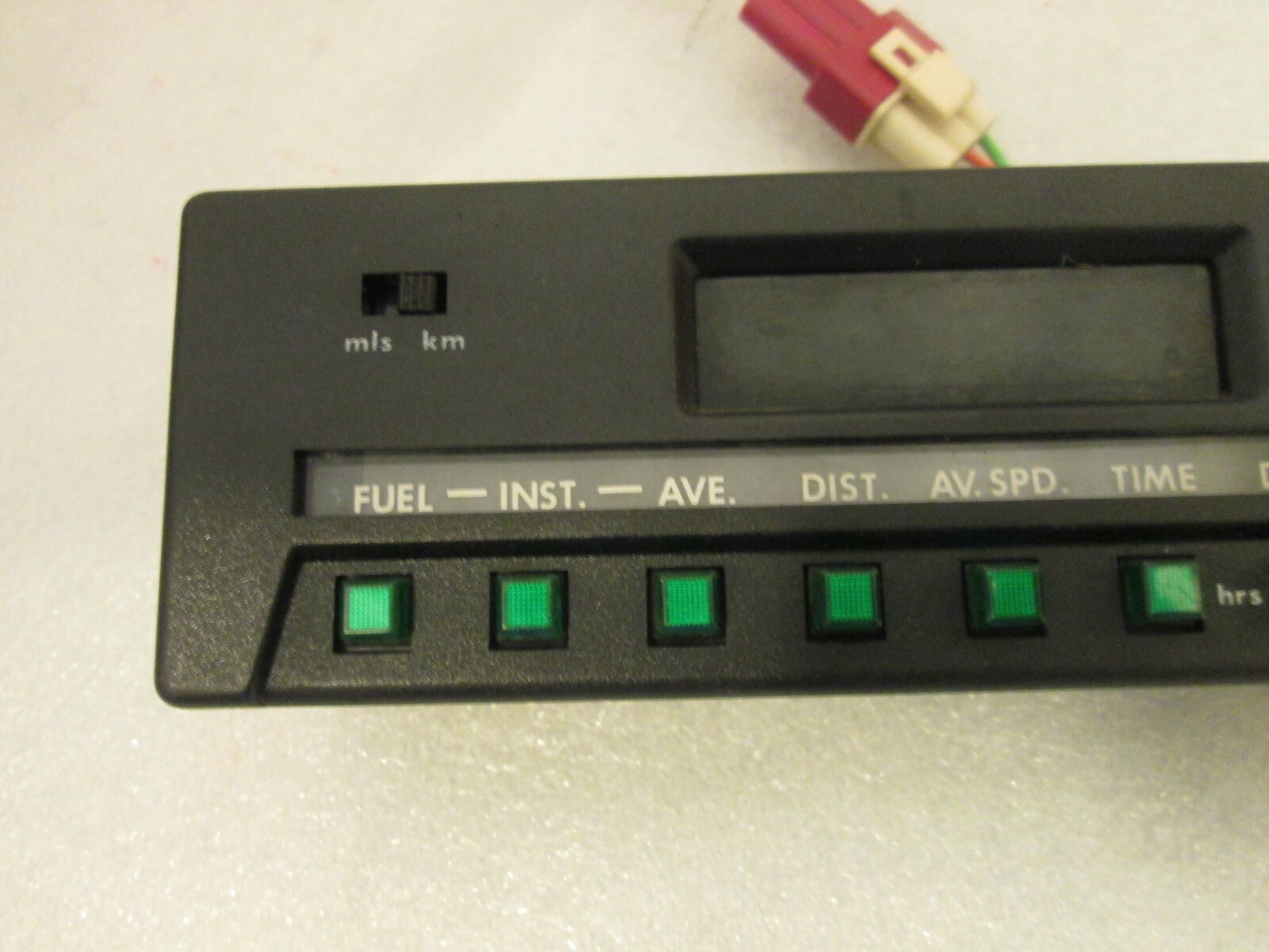 80-87 Jaguar XJ6 XJS Fuel TRIP COMPUTER Dash Panel Display Unit LUCAS ...