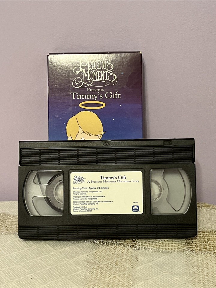 Precious Moments “Timmy's Gift” - VHS Tape | eBay