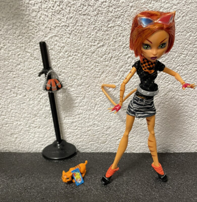 Mattel Monster High Toralei Katze CAT Basic Pet CAT Haustier No 9 ...
