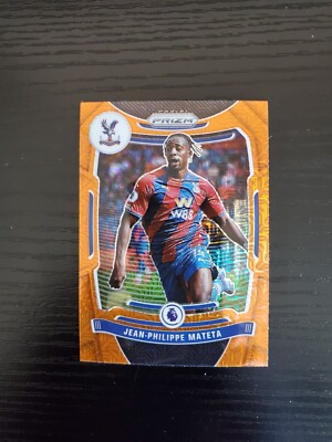 Jean-Philippe Mateta - 2021-22 Prizm EPL Premier League #299 - ORANGE ...
