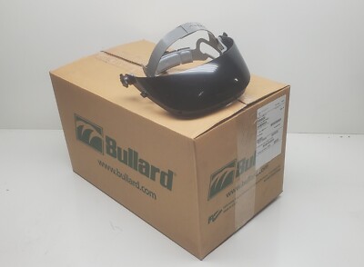 Bullard case of 10 Full Protection Face Clear Safety Mask Sentinel 1 no ...