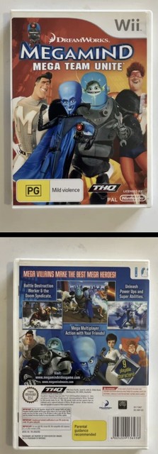 Megamind Mega Team Unite - Nintendo Wii Game for sale online | eBay