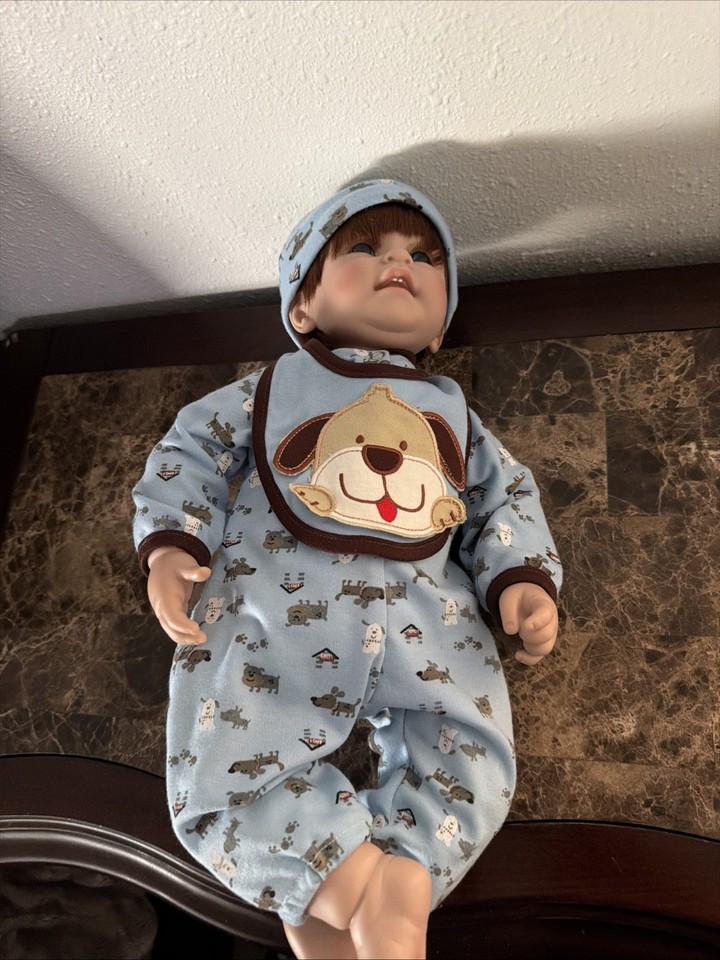 Adora Realistic Baby Doll Redhead Boy With Dog Clothes | eBay