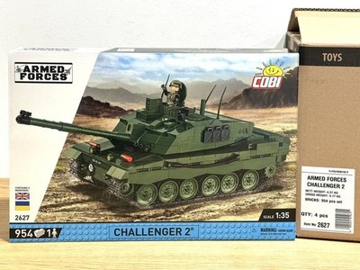 COBI 2627 Challenger 2 Challenger MBT British Ukraine Tank Block Toy 1: ...