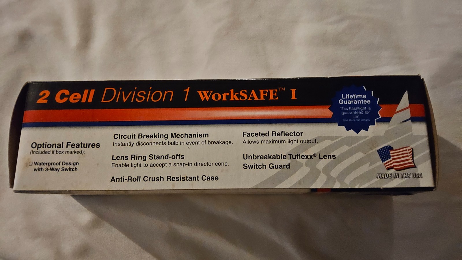 Vintage Bright Star 2117 Orange Flashlight | eBay