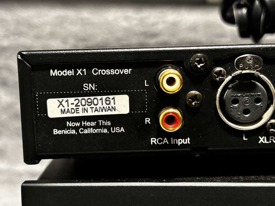 NHT X1 Crossover For Evolution System with Power Supply | eBay