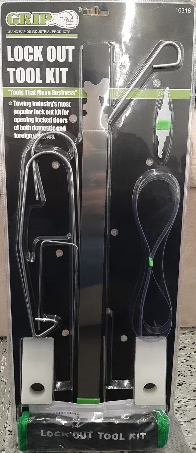 GRIP 8 PC Lock Out Tool Kit | 16318 | Domestic and Foreign Vehicles ...