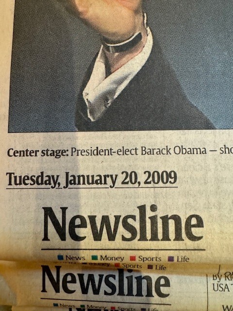 BARACK OBAMA INAUGURATION - USA TODAY - JANUARY 20, 2009 - COMPLETE ...