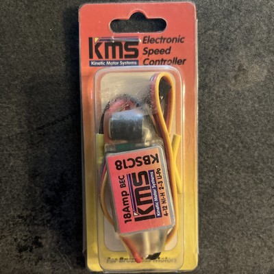 KMS Esc 18 Amp Brushless Micro Speed Controller Rc Airplane Helicopter ...