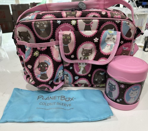 Planet Box Rover Lunchbox With Pottery Barn Cat Bag And Matching ...