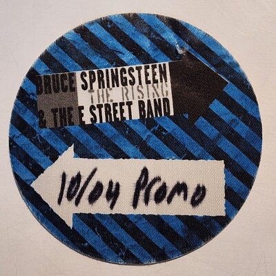 VINTAGE SATIN BRUCE SPRINGSTEEN & E STREET BAND BACKSTAGE PASS 10/04 ...