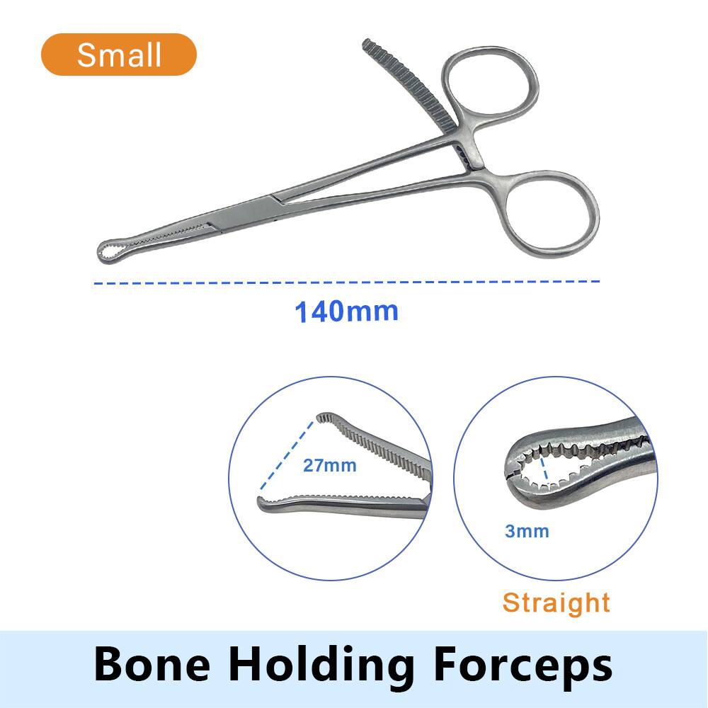 Bone reduction Forceps Small Serrated Bone Holding Forceps Orthopedic ...