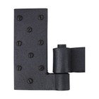 6 Door Hinges Black Wrought Iron Bean Pintle Hinge 24" | Renovator's ...