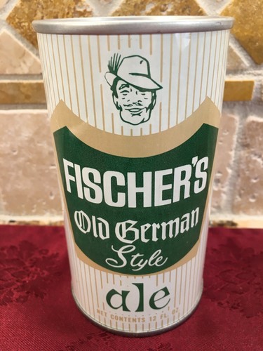FISCHERS German Style Ale Collector Can Fischer Brewing Company 1975 w ...