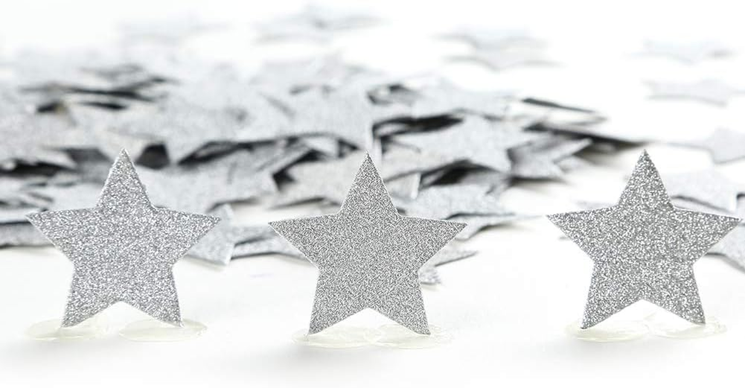 Glitter Star Confetti Wedding Party Decor and Table Decor 1.2’’ in ...