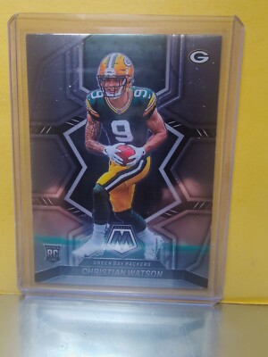 Christian Watson 2022 Panini Mosaic Rookie Card #281 Packers RC | eBay