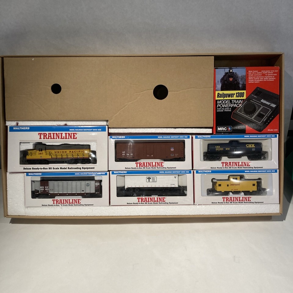 Walthers Train line Power Pro HO Train Set Tested & Working!! No Track ...