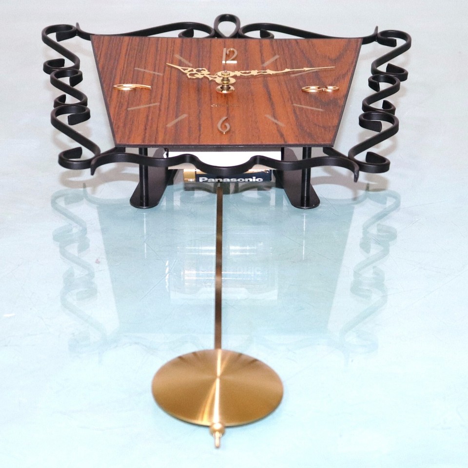 SCHATZ ELEXACTA Vintage Wall Top Clock NEW OLD STOCK NOS Rare! Cast ...